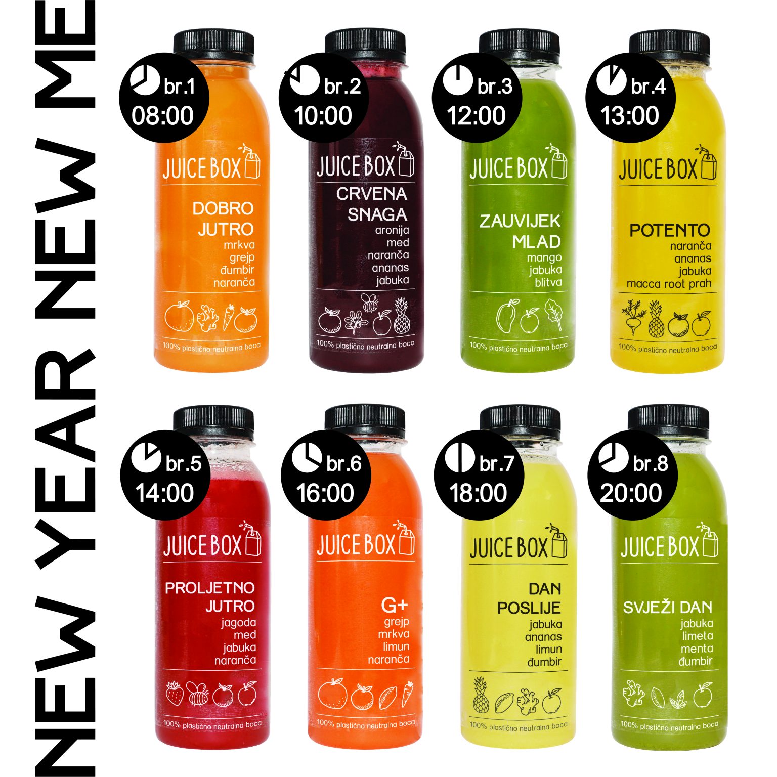 Hladno prešani sokovi - Juice Box
