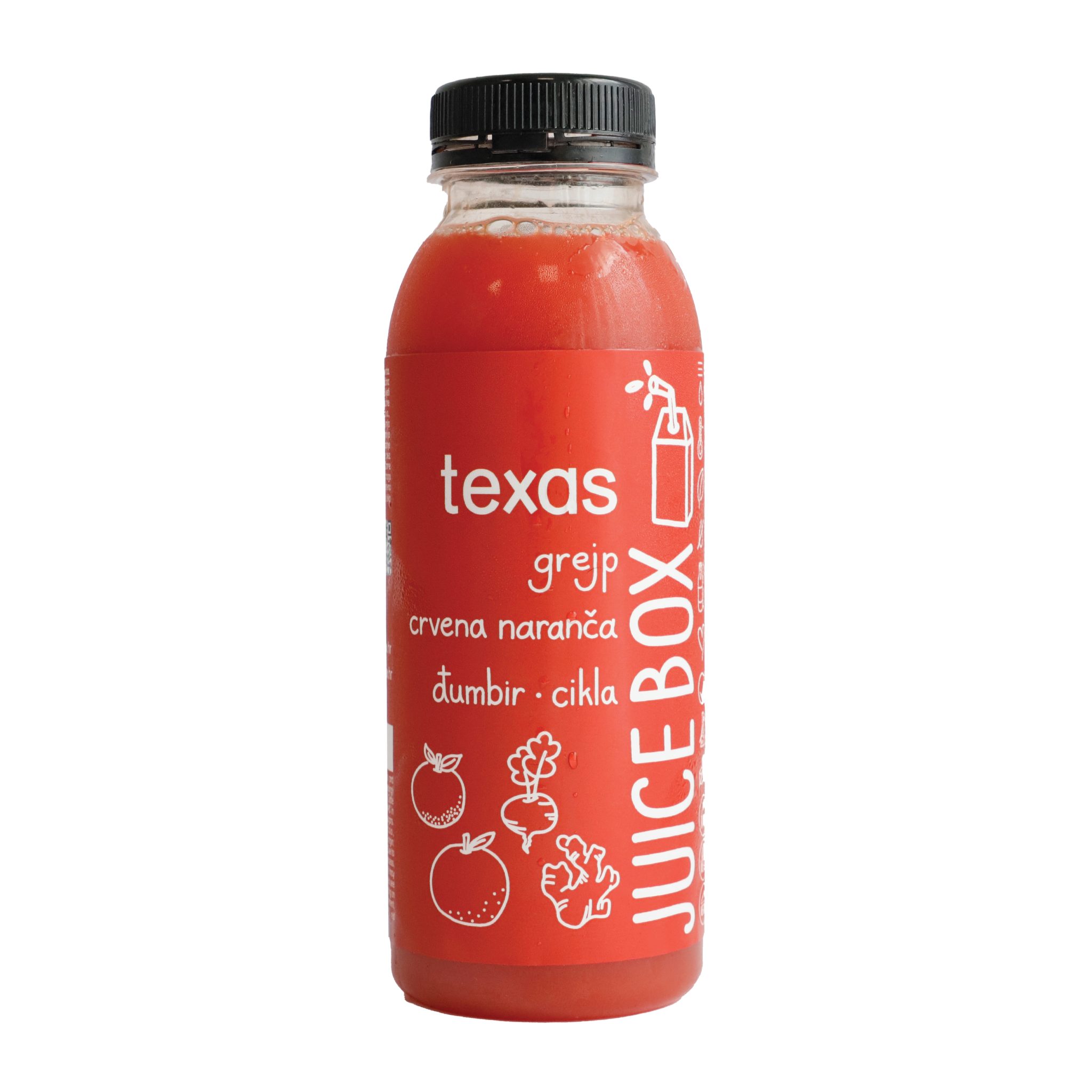 Texas hladno prešani sok - Juice Box