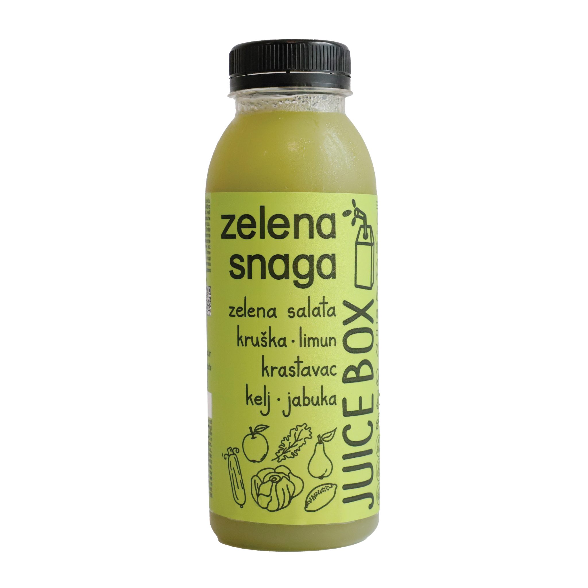 Zelena snaga hladno prešani sok - Juice Box