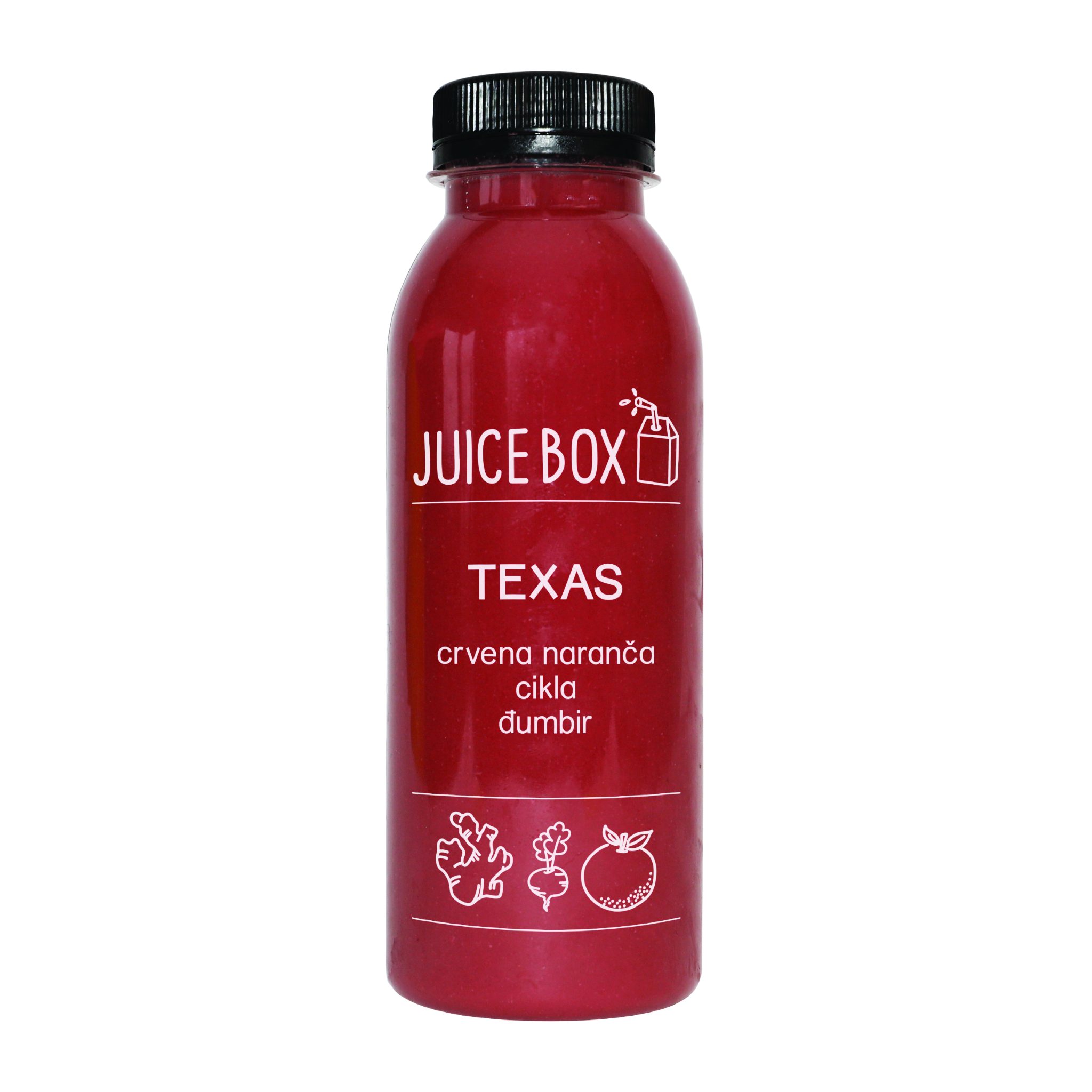 Texas hladno prešani sok - Juice Box